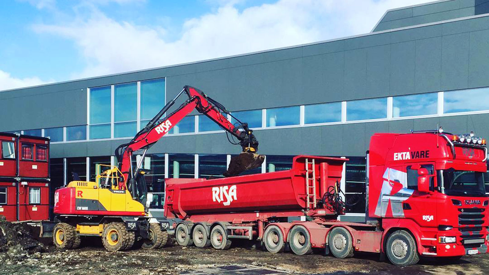 Sola NAWSARH EBA BF - ny helikopterbase på Sola. – Risa